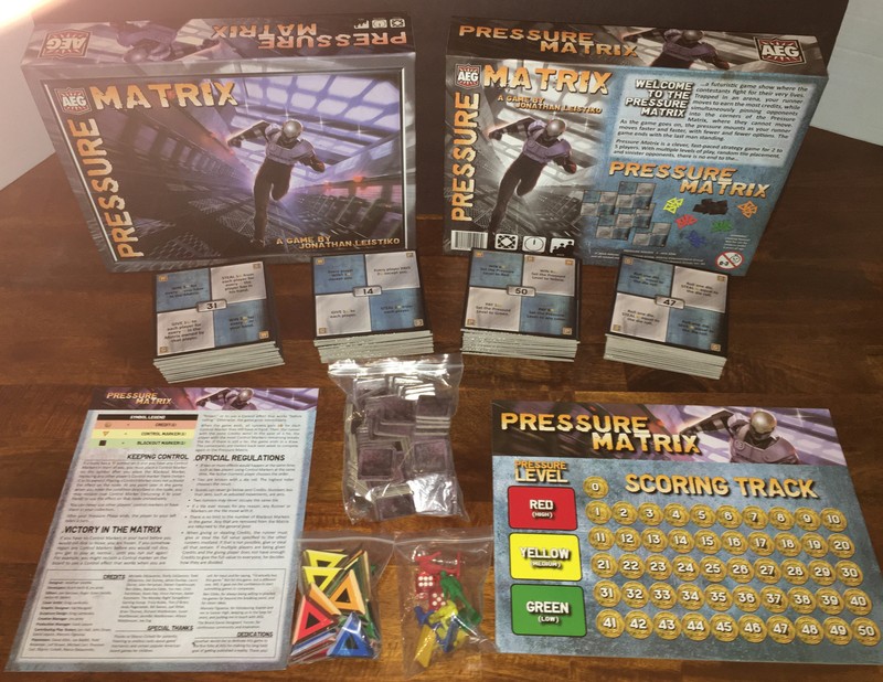 Pressure Matrix (2010) Board Game – Board Game Guys