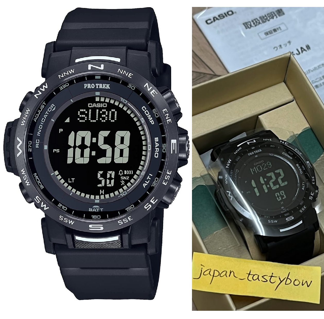 CASIO PRO TREK PRW-35Y-1BJF PRW-35Y-1BDR Climber Digital CASIO PRO TREK PRW-35Y-1BJF PRW-35Y-1BDR Climber Digital