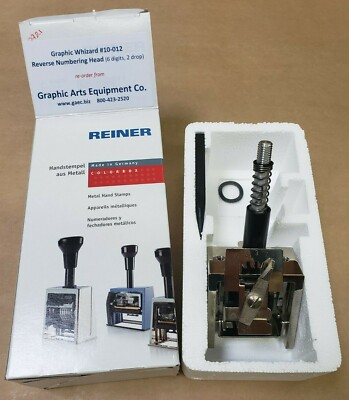 Numbering Machines - Numbering Heads