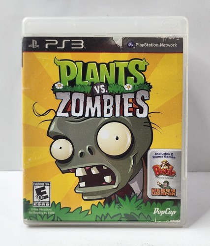 Plants vs Zombies (Sony PlayStation 3, PS3, 2011) - No Plants vs Zombies (Sony PlayStation 3, PS3, 2011) - No