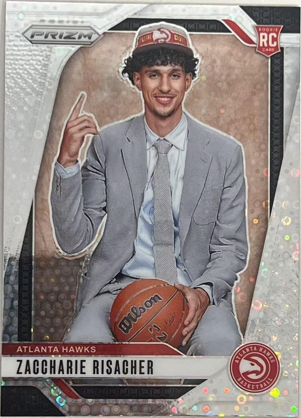 2024-25 Panini Prizm - Zaccharie Risacher #265 Fast Break Prizm (RC ...