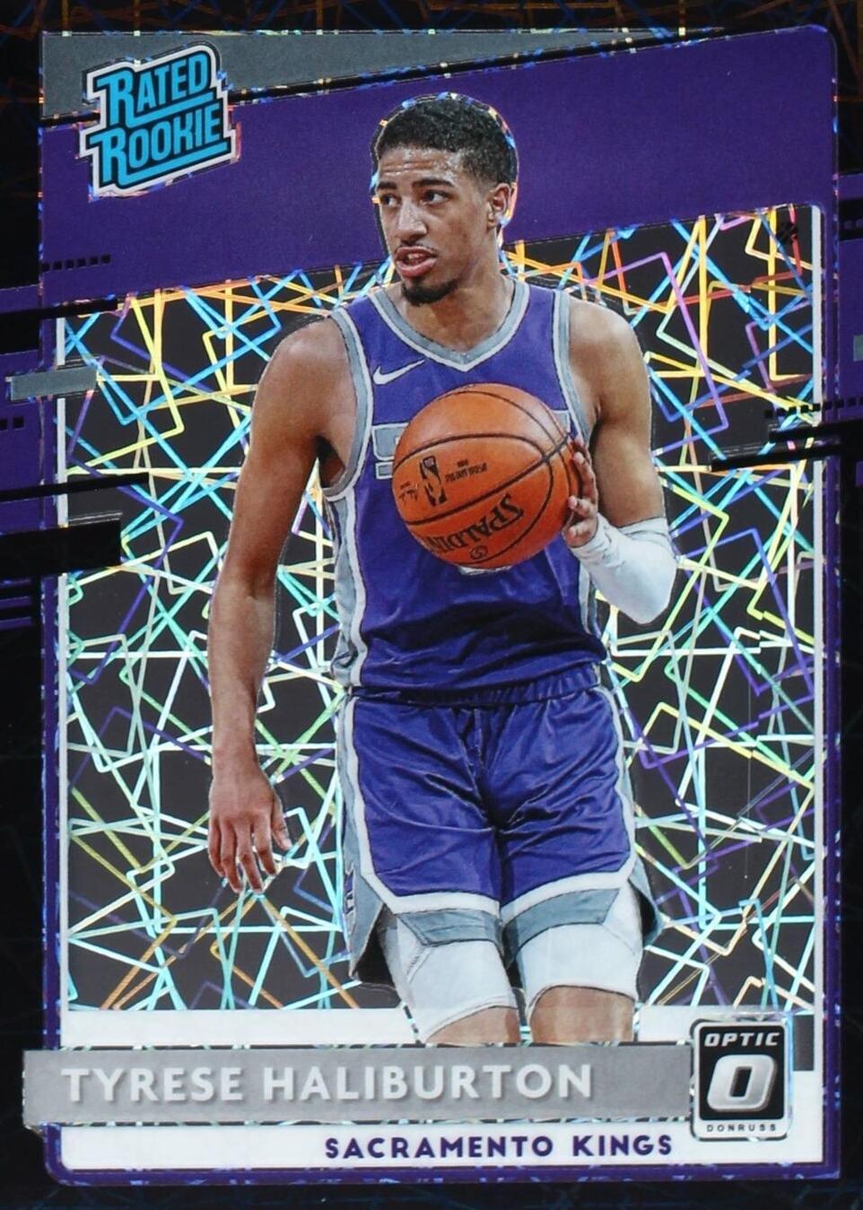 2020-21 Panini Donruss Optic - Rated Rookie Tyrese Haliburton #162 ...