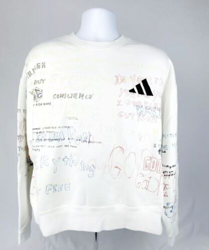 YEEZY Season 5 Scribble Graffiti Crewneck Sweatshirt Kanye YEEZY Season 5 Scribble Graffiti Crewneck Sweatshirt Kanye