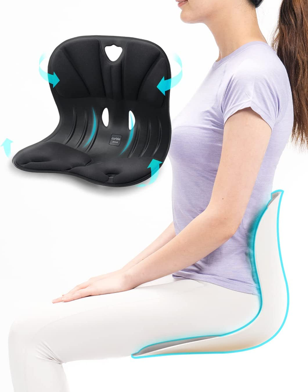 [Curble WIDER] Ergonomic Lower Back Support Chair, Lumbar