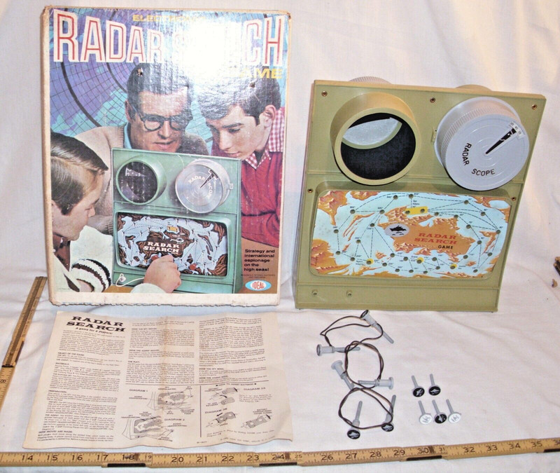 Radar Search (1969) Board Game – Board Game Guys