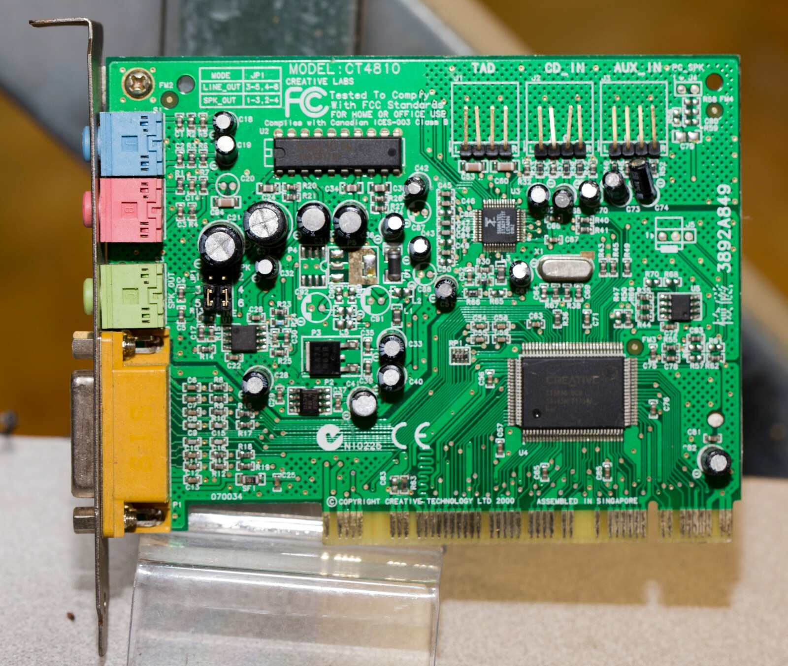 Купить Звуковая карта Vintage Creative Labs Sound Blaster CT4810 PCI ...