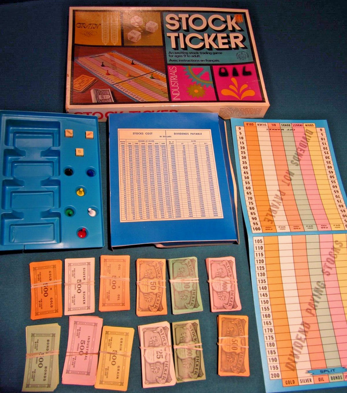 Stock Ticker (1937) – Board Game Guys