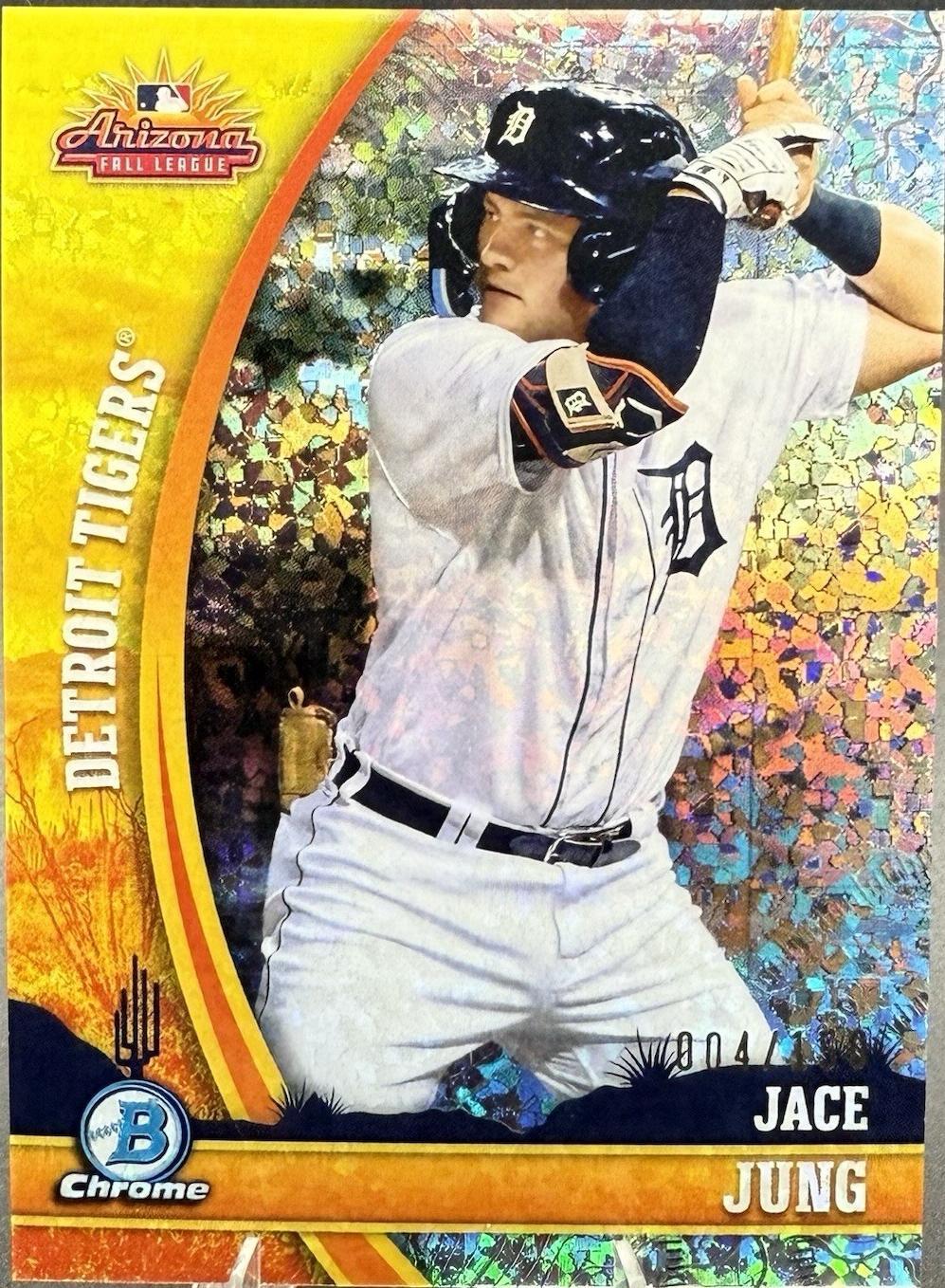 2024 Bowman Chrome - 2023 Afl Fall Stars Jace Jung #AFLS-13 Mini ...