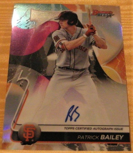Patrick Bailey Baseball Card Database - Newest Products will be shown ...