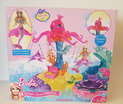 2010 Barbie Splash N Spray Waterpark Mermaid Barbie Bath Toy Pool Toy eBay