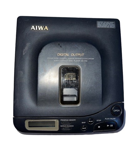 AIWA Discman Model:DX P50 Tragbarer CD Player-getestet-Retro-Vintage ...
