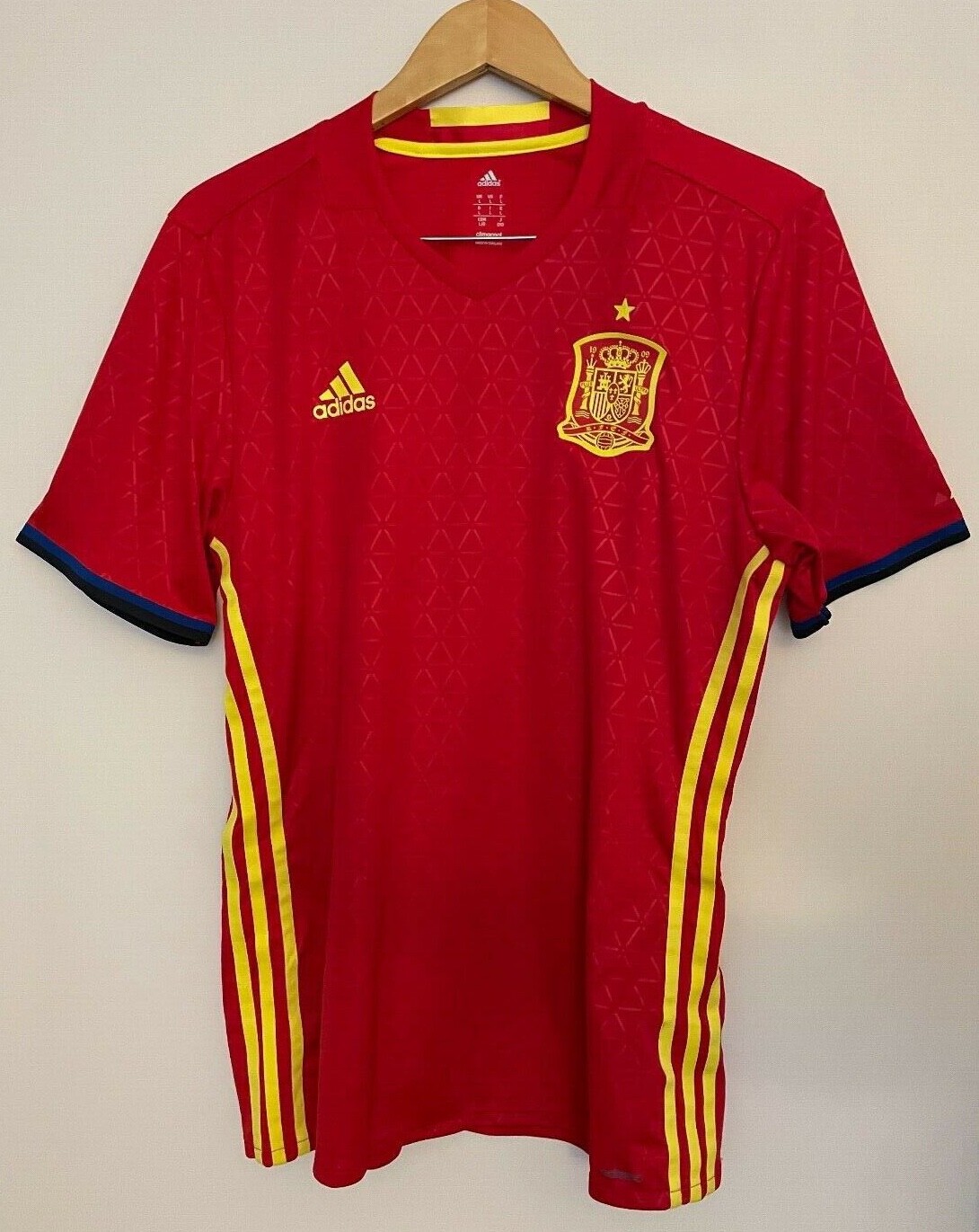 RARE Adidas Spain 2016 Player Issue jersey Adizero Authentic RARE Adidas Spain 2016 Player Issue jersey Adizero Authentic