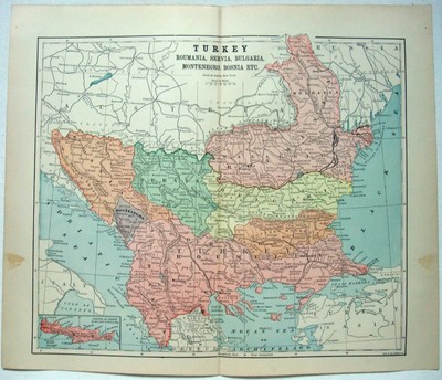 1900-Now - Romania Map - Vatican