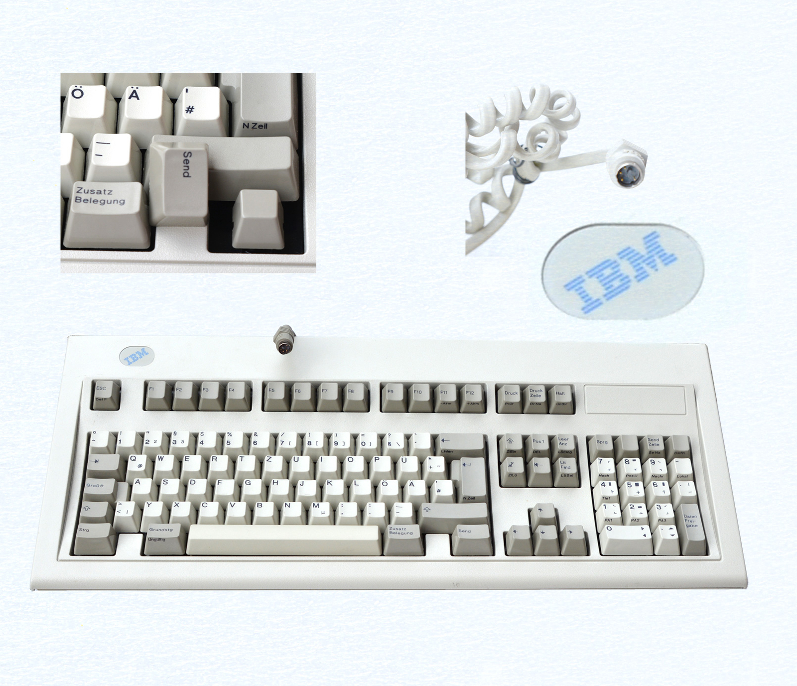 Vintage PS/2 Keyboard IBM Model M 1399601 for Collectors Vintage PS/2 Keyboard IBM Model M 1399601 for Collectors