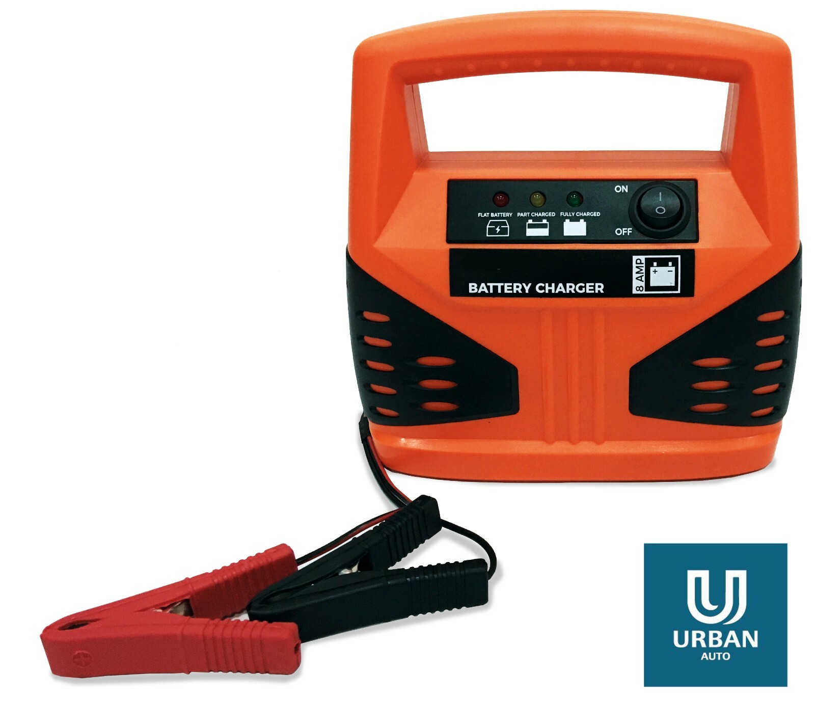 Flat battery charger store