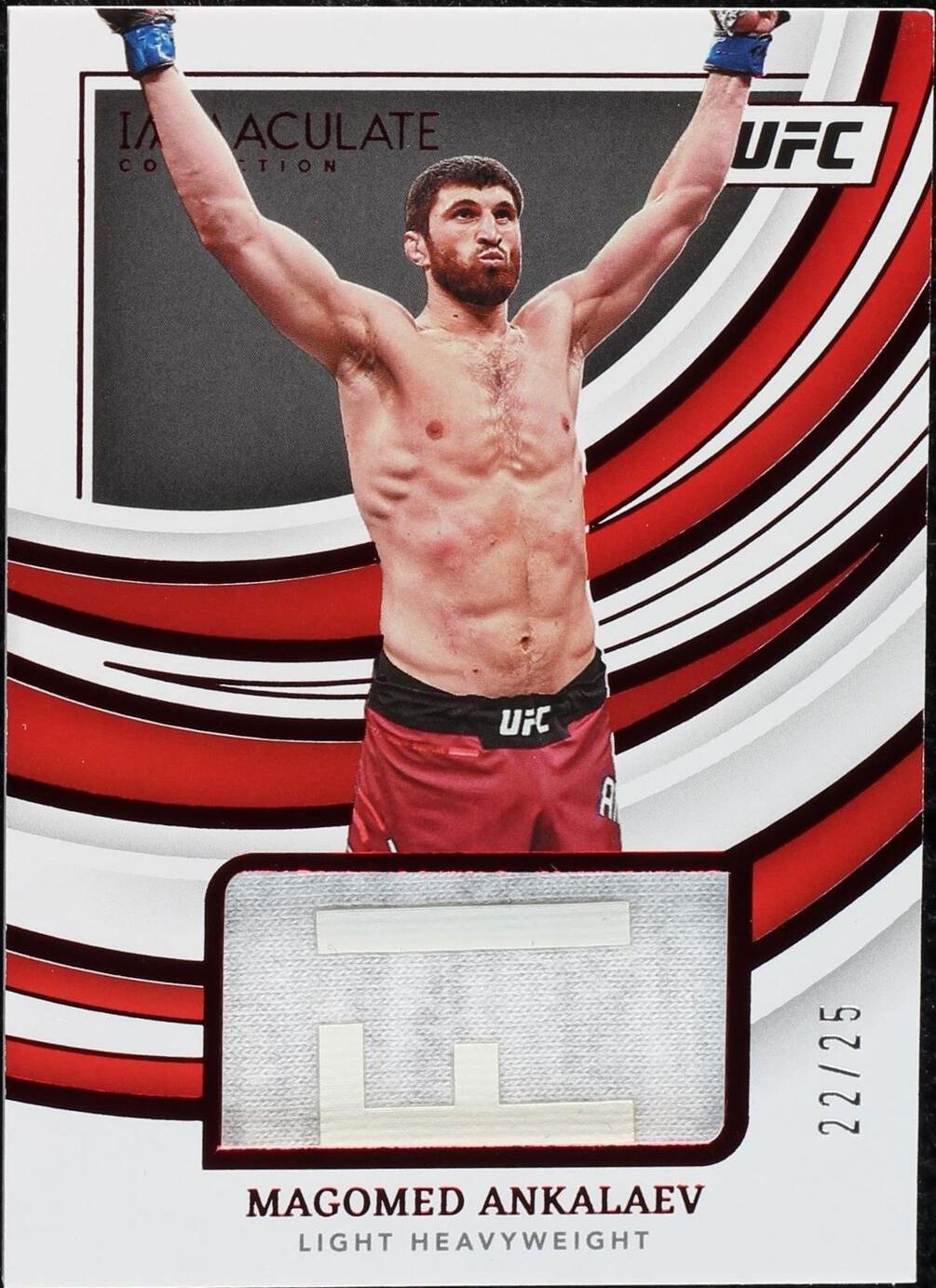 2022 Panini Immaculate Collection UFC - Fight Night Memorabilia Magomed ...