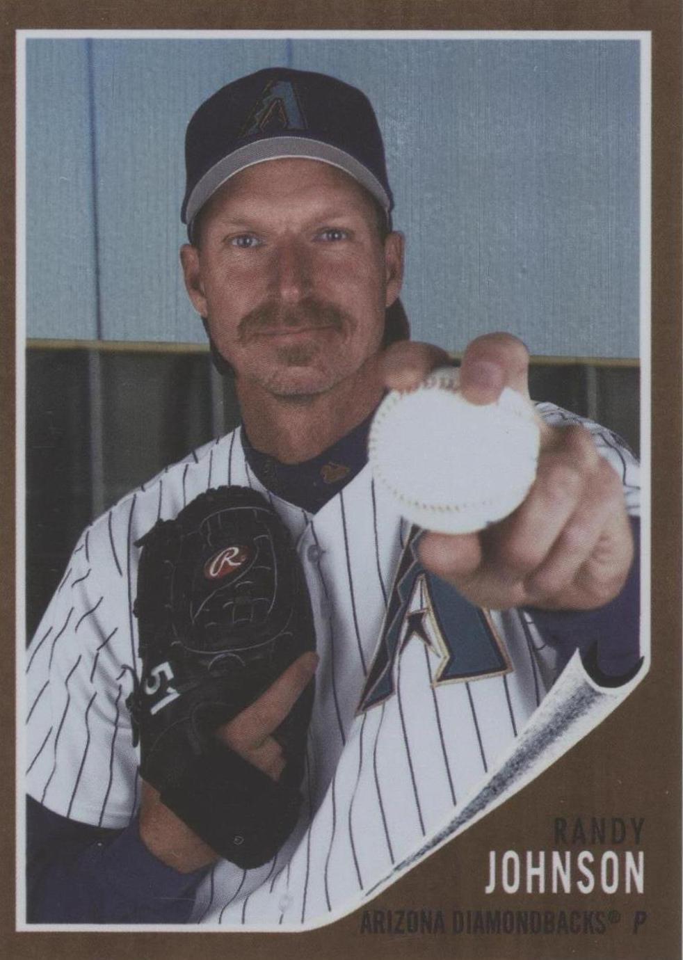 2021 Topps Archives - 1962 Topps Randy Johnson #63 Rainbow Foil /150 ...