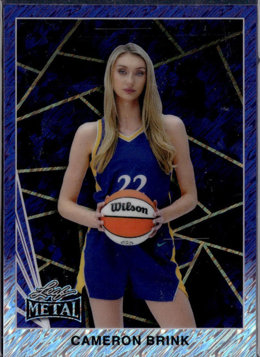 2024 Leaf Collective Promotional - 1990 Leaf Cameron Brink #90B-2 Purple Shimmer /199 (RC) for ...