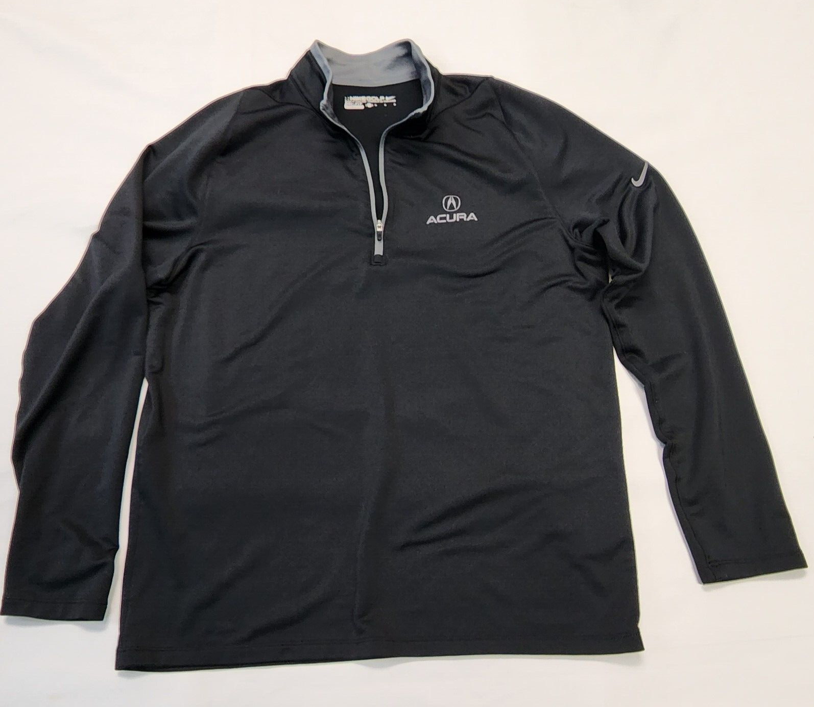 Nike Golf Sweater Mens Medium DriFit Black A99 | EBG