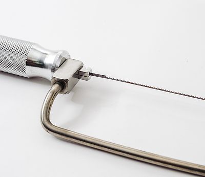 Dental Laboratory Adjustable Offset Saw Frame for 5" Pinned Blades Cuts ...