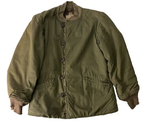 WW2 WWII US Army M-43 PILE Fur Liner M43 Field Jacket 38R Or WW2 WWII US Army M-43 PILE Fur Liner M43 Field Jacket 38R Or
