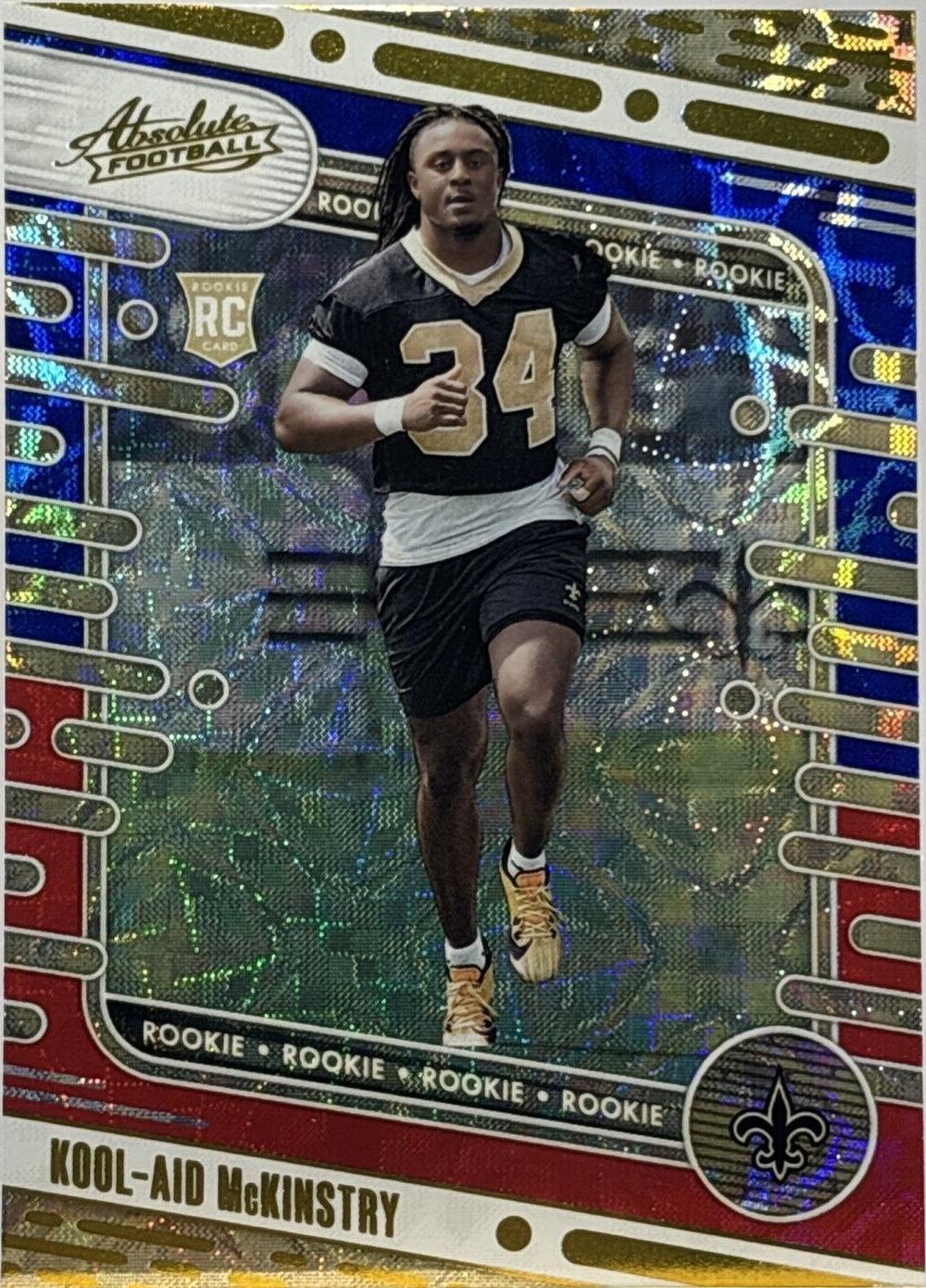 2024 Panini Absolute - Rookies Kool-Aid McKinstry #141 Red White & Blue ...