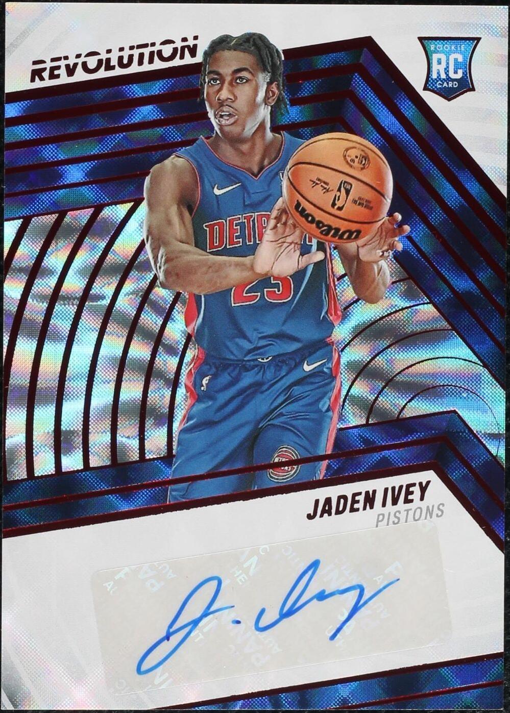 2022-23 Panini Revolution - Rookie Autographs Jaden Ivey #RA-JIV Asia ...