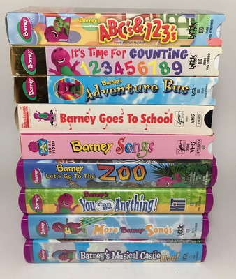 Barney Vhs Lot for sale | Only 3 left at -75%