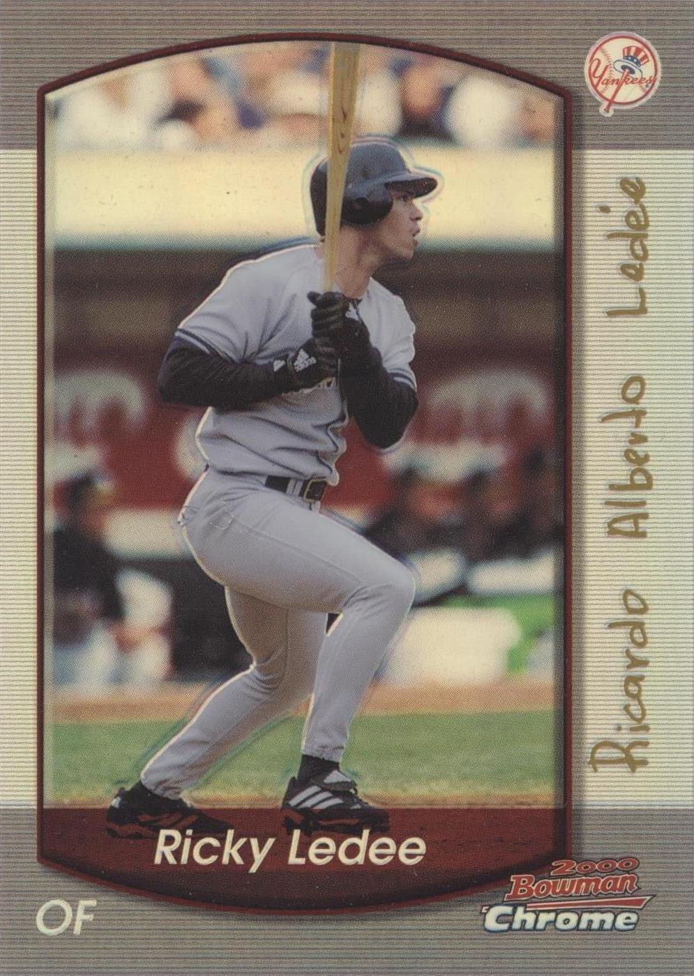 2000 Bowman Chrome - Refractor #73 Ricky Ledee for sale online | eBay