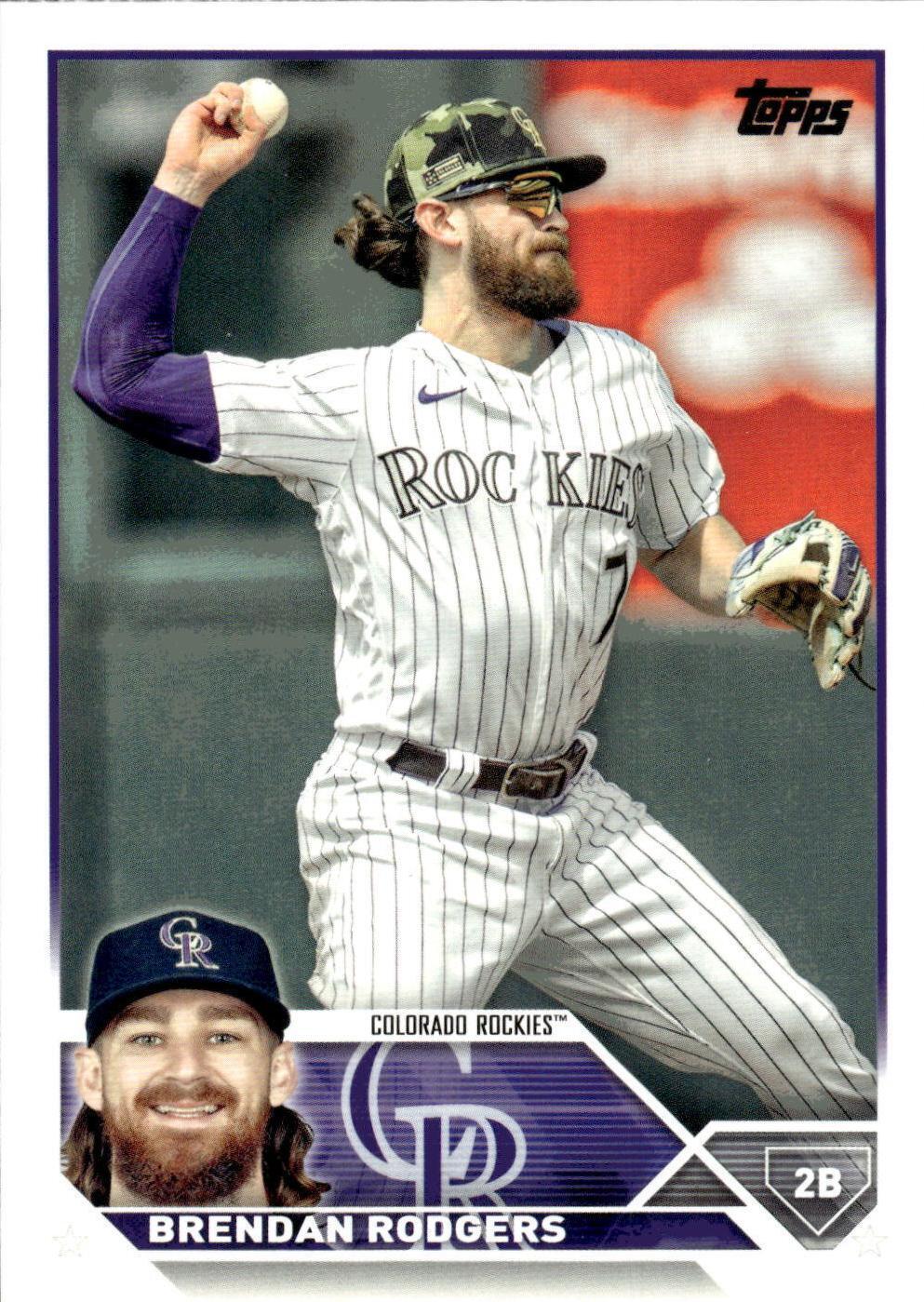 2023 Topps Colorado Rockies - Brendan Rodgers #COL-5 for sale online | eBay