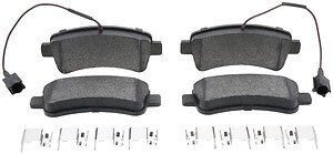 Disc Brake Pad Set-PerfectStop Semi-Metallic Brake Pads by Bosch ...