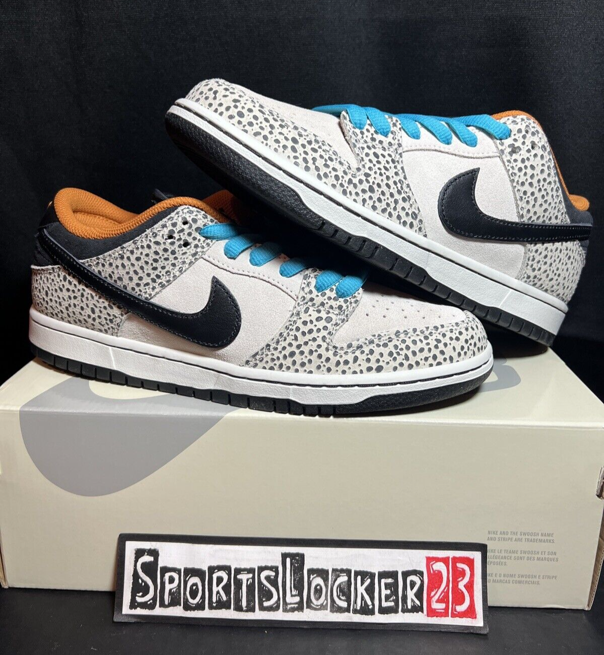 Nike SB Dunk Low Electric Pack Olympic Safari Mens Size 8 Nike SB Dunk Low Electric Pack Olympic Safari Mens Size 8