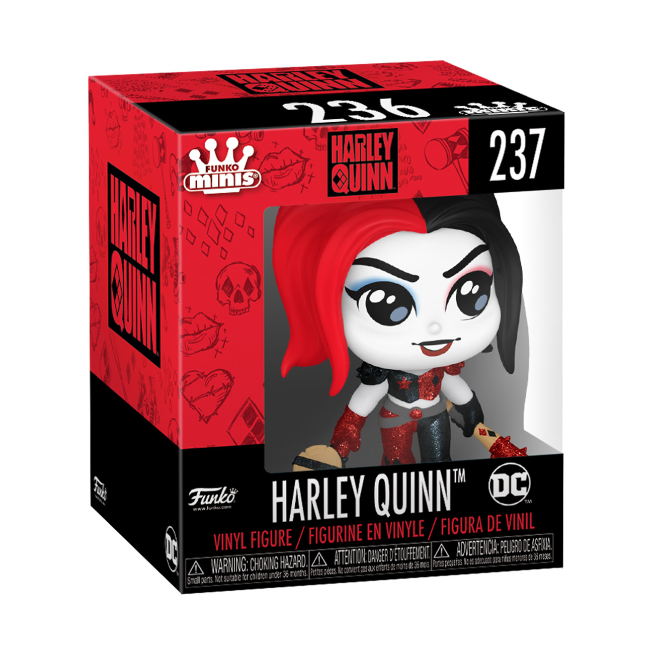 Funko Open Box Minis: DC Universe - Harley Quinn (Glow) - Five Below ...