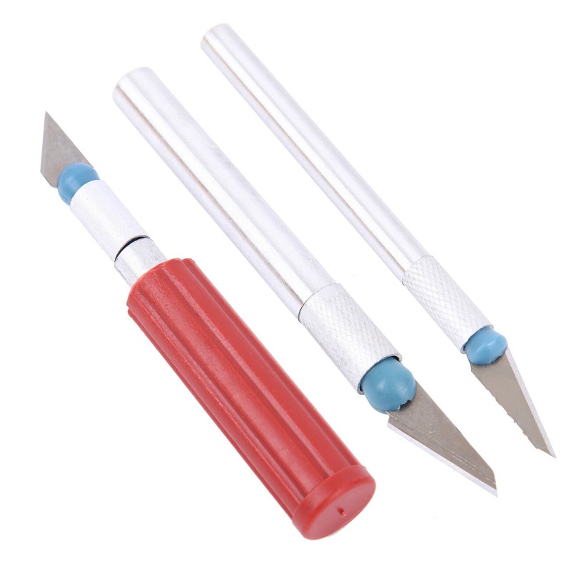 Precision Razor Blade Exacto Cutting Tool Arts Ceaft Hobby Knife Kit S ...