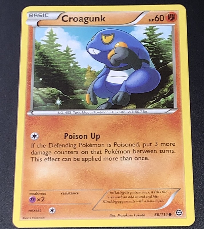 Croagunk Pokemon Cards - Find Pokemon Card Pictures With Our Database ...