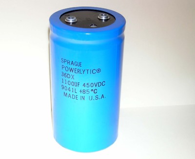 Capacitors - Sprague Powerlytic Capacitors