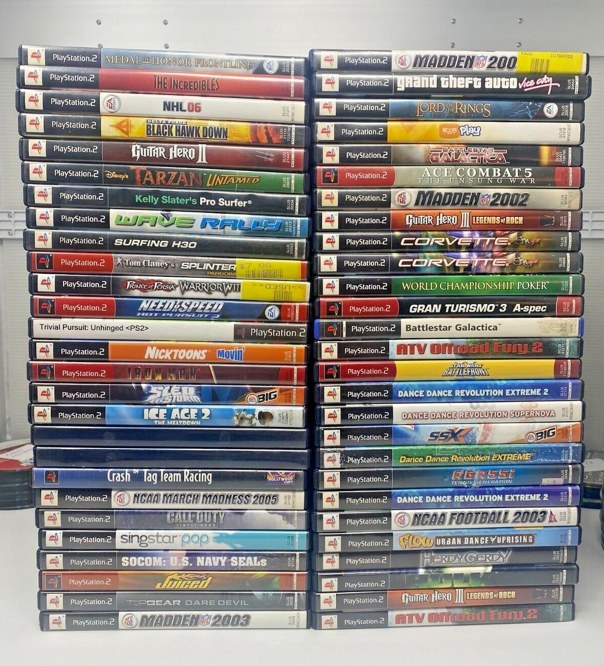 Playstation 2 Games w Cases Select a Game Ps2 Cheap Discounts You Pick Lot List