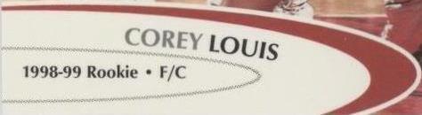 1998 SAGE - Proof Set Corey Louis #25 (RC) for sale online | eBay