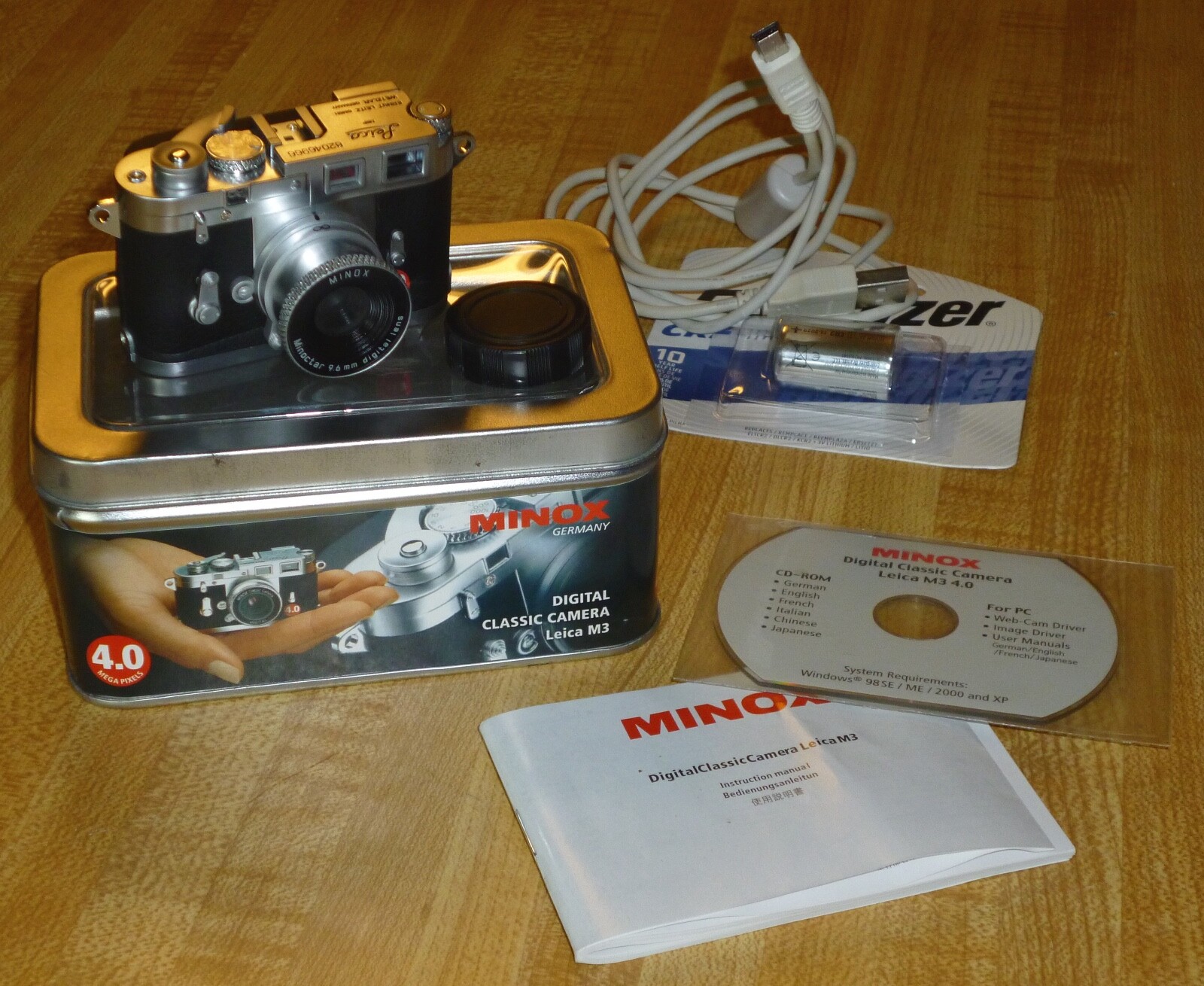 Купить Цифровой фотоаппарат Minox Digital Leica 4MP в интернет-магазине ...