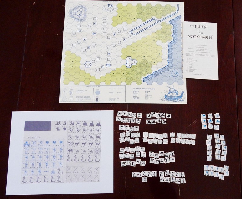 The Fury of the Norsemen (1980) Board Game – Board Game Guys