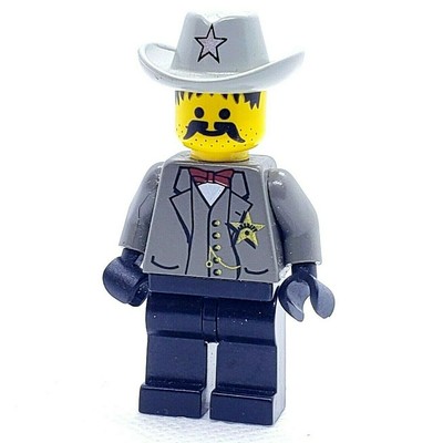 Купить Минифигурка LEGO Minifigure Sheriff ww021 Western Wild West в ...