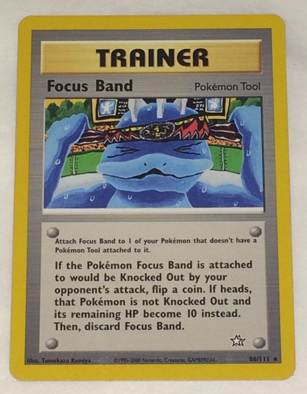 Focus Band Pokemon Cards - Find Pokemon Card Pictures With Our Database ...