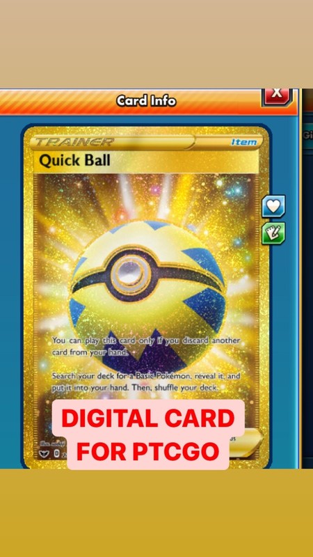 Quick Ball Pokemon Cards - Find Pokemon Card Pictures With Our Database ...