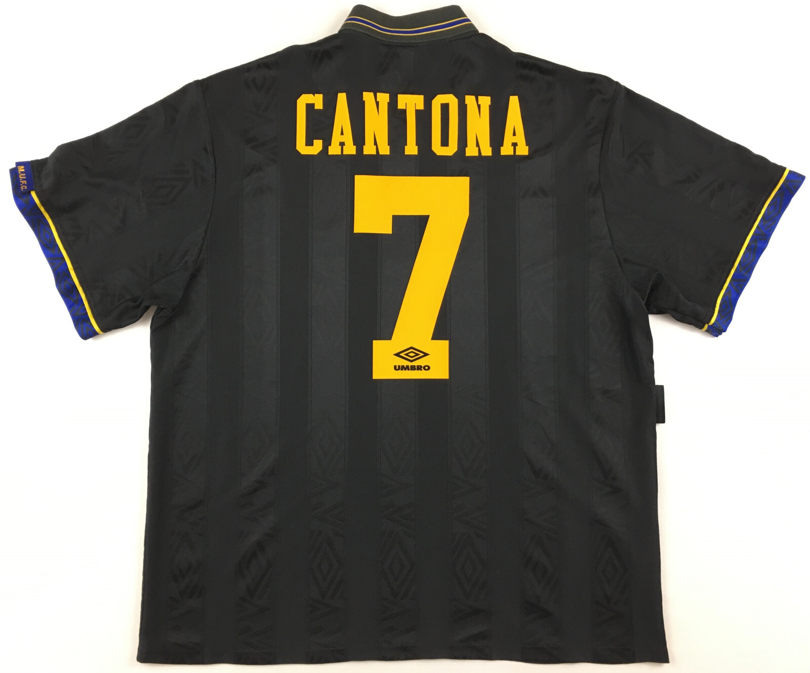 Manchester United 7 Cantona 1993 1995 away shirt jersey Manchester United 7 Cantona 1993 1995 away shirt jersey