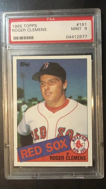 Roger Clemens Baseball Cards