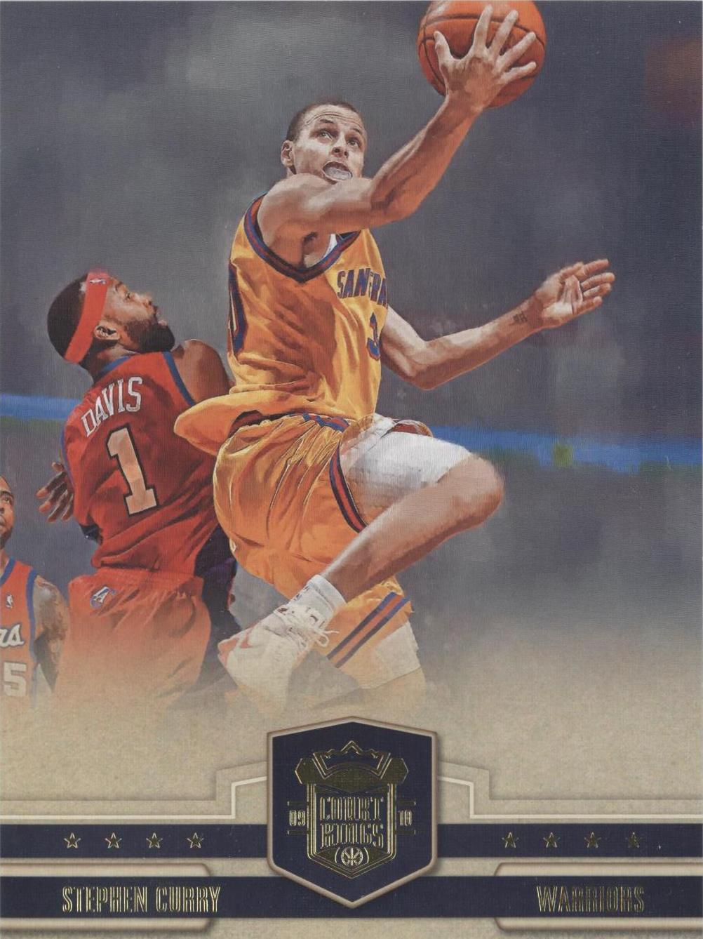 2009-10 Panini Court Kings - 5x7 Box Topper #34 Stephen Curry /349 (RC ...