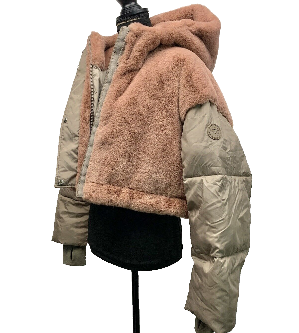 UGG WOMENS S KEELEY 2 IN 1 CONVERTIBLE PUFFER JACKET HOODED UGG WOMENS S KEELEY 2 IN 1 CONVERTIBLE PUFFER JACKET HOODED