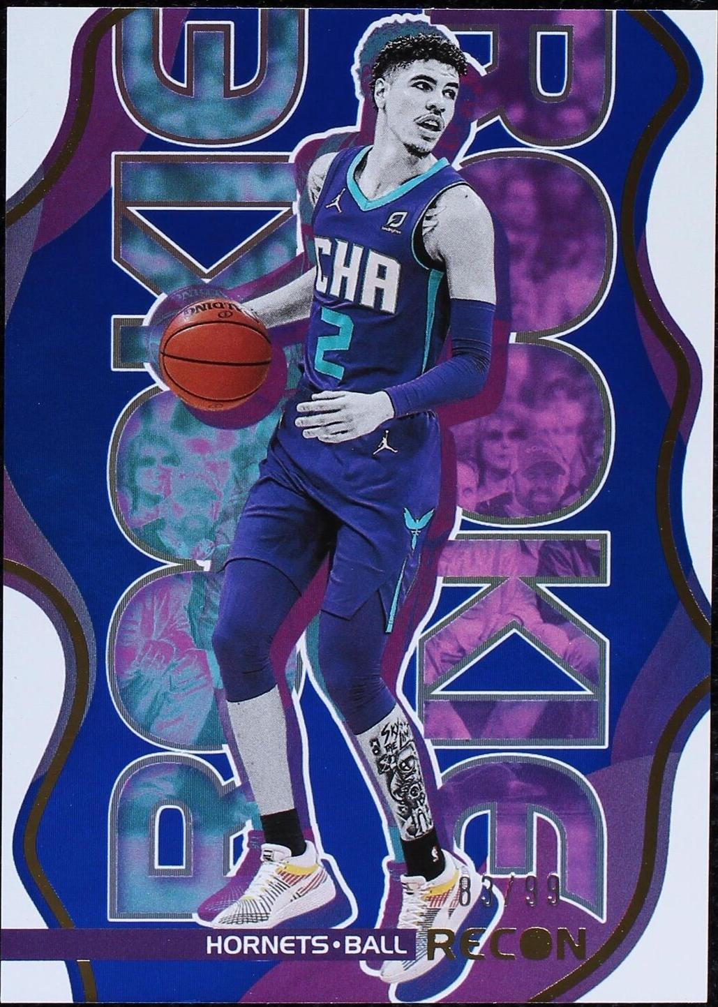 2020-21 Panini Recon - Rookie Recon LaMelo Ball #1 Blue /99 (RC) for ...