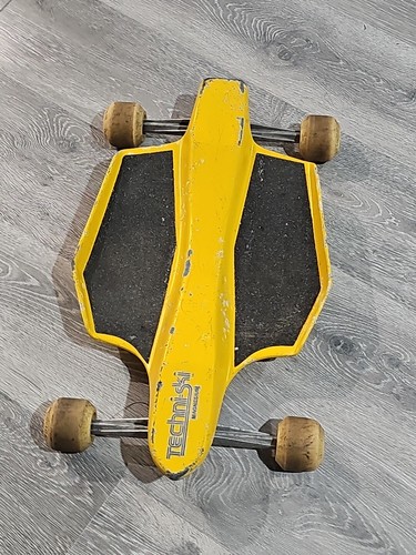 Old School Techni-Ski Magnesium Skateboard Down Hill Ski Old School Techni-Ski Magnesium Skateboard Down Hill Ski