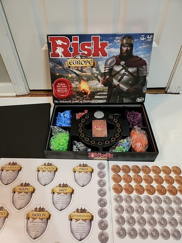 Risk: Europe (2015) Board Game – Board Game Guys